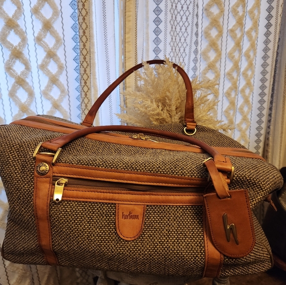 Hartmann | Bags | Vintage Hartmann Tweed Duffle Travel Bag | Poshmark